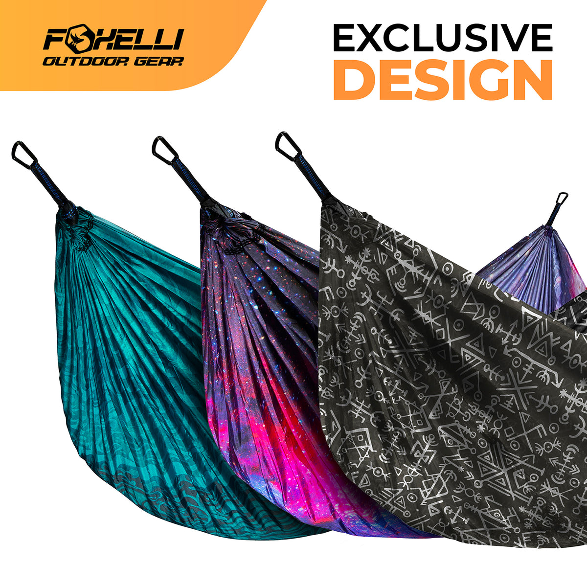 Foxelli Galaxy Double Camping Hiking Hammock